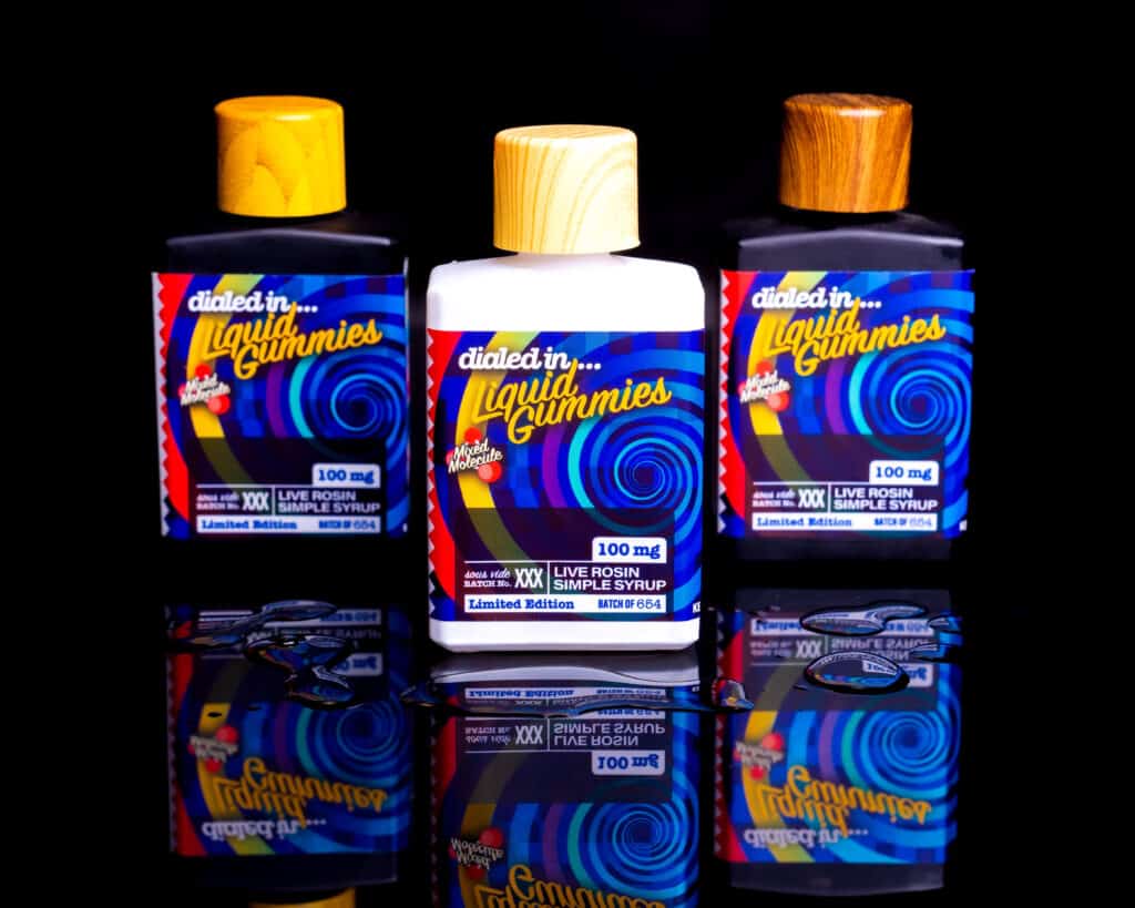 DIALED IN - DIALED IN - ON LOT - LIQUID GUMMIES - 100MG